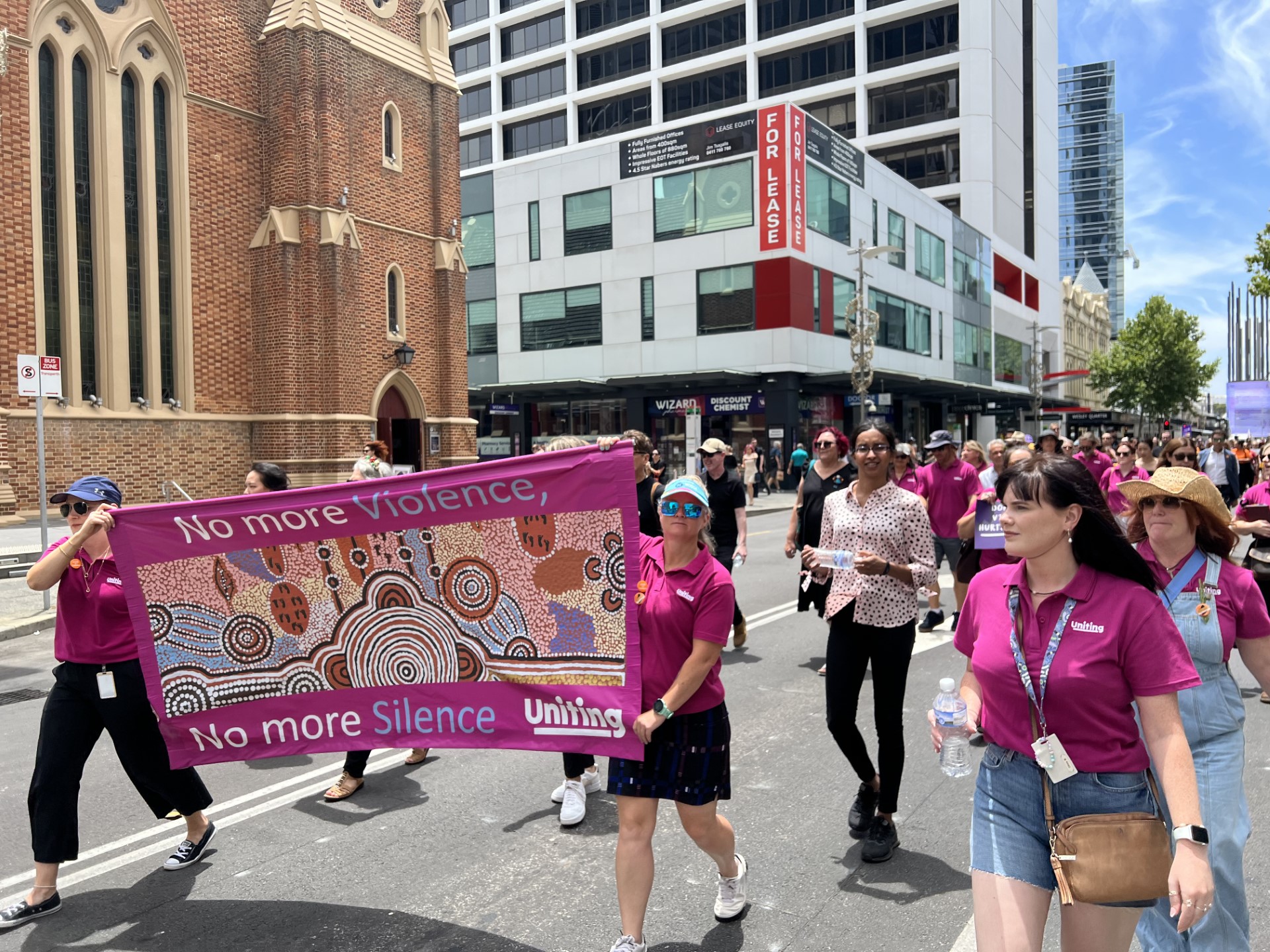 Walking for change - Uniting WA at the 33rd March against Domestic and ...
